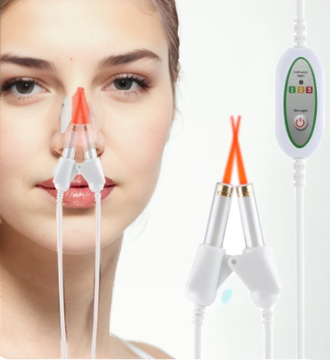 Double Nasal Red Light Therapy LLLT - GroundedKiwi.nz