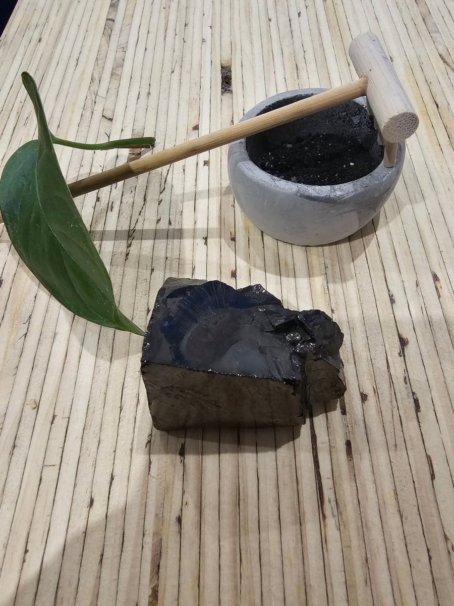 One-Piece Shungite Nugget - Mount Logan - GroundedKiwi.nz