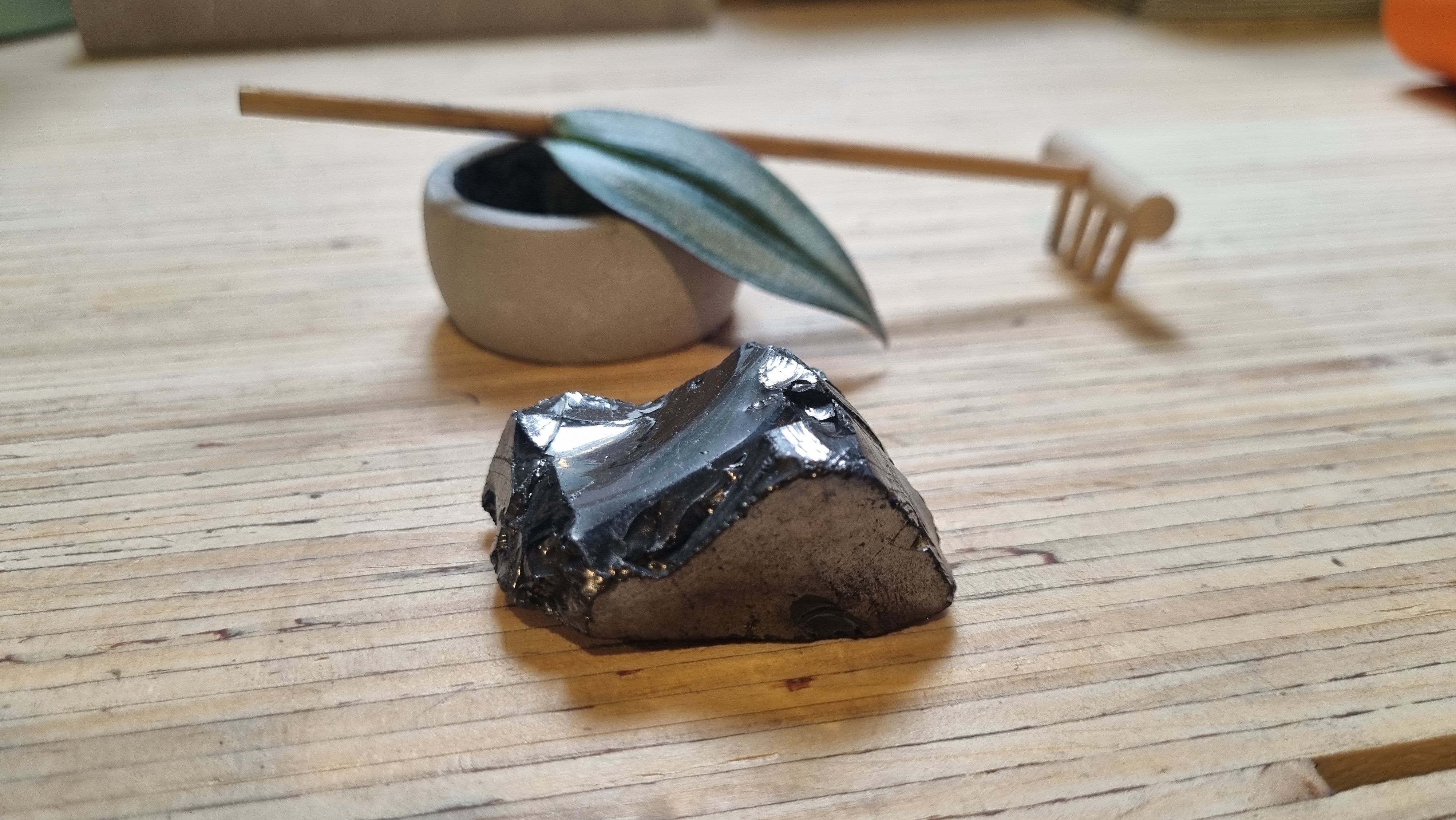 The Ultimate Shungite: Rare One-Piece Nugget - Jongsong Peak (Nepal ...